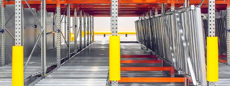 Pallet Flow Racking | Gravity Flow Rack