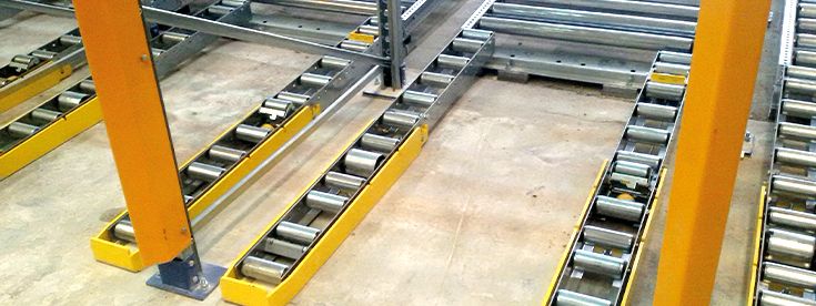Pallet Flow Racking | Gravity Flow Rack