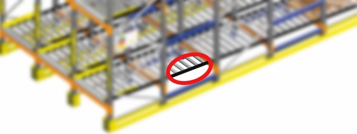 Rack Dinámico para tarimas (FIFO) | AR Racking México